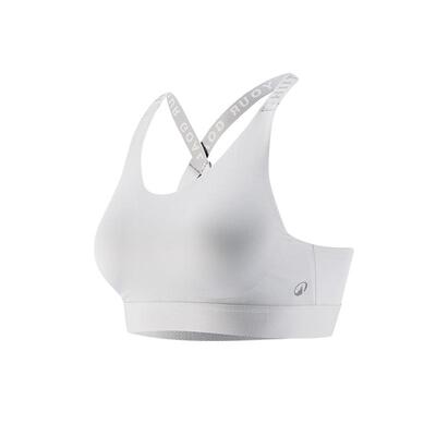 迪卡侬运动背心女高强度美背外穿