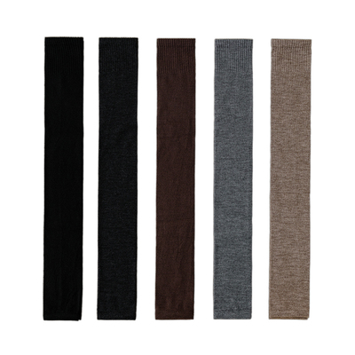 猫人羊毛护膝袜套女秋冬加绒加厚