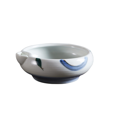 宣品书房日式青花陶瓷水盂