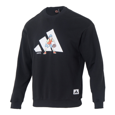 阿迪达斯男子篮球风套头卫衣