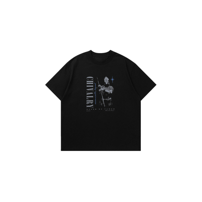 VMCL中古骑士元素印花索罗娜凉感宽松短袖T恤男女26SS vermicelli