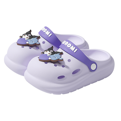 阿鲁丸儿童洞洞鞋女童夏款库洛米