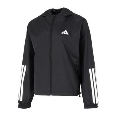 Adidas阿迪达斯女装2026春季新款HYG WINDY梭织连帽外套JX1872