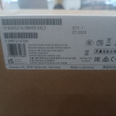 询价-6GK5216-0BA00-2AC2