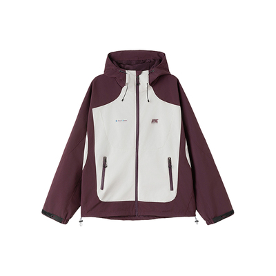 KXLFCHN秋冬拼色冲锋衣连帽