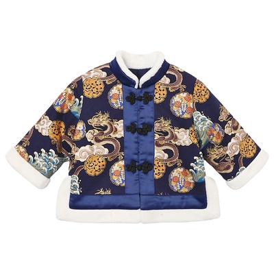 陈大猪冬季男宝宝唐装外套