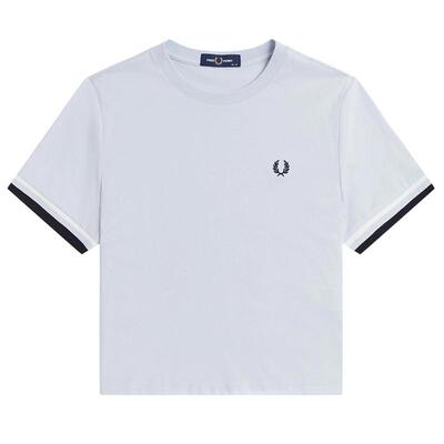 FREDPERRY合身短袖T恤时尚活力