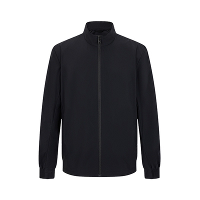 伦德马男士春季轻盈商务立领夹克