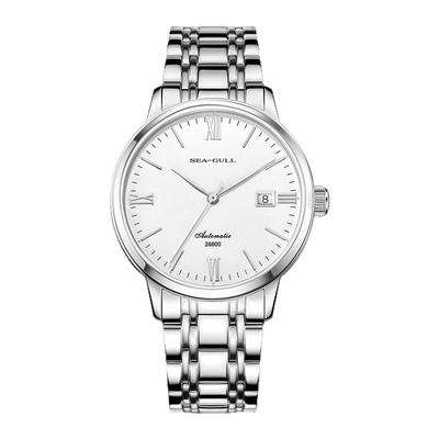 海鸥表国民系列时尚简约休闲男士钢带自动机械表2025新款6179