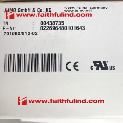 议价JUMO 00438735 久茂全新温控器 701060/812-02 eTRON M