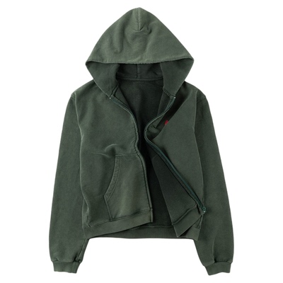 COCO ZONE 刘 一一“C位外套”100棉26早春连帽拉链外套 CF1A0102