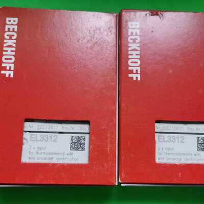议价倍福EL3312模块，2x输入，带wire breakage