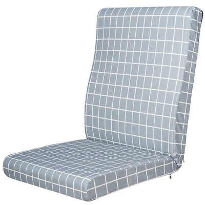 虎啸带靠背联邦椅全棉沙发坐垫