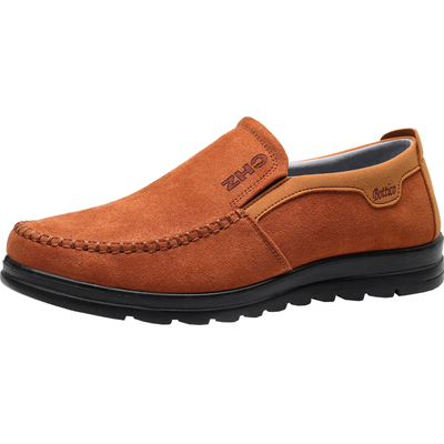 春秋套脚特大码中老年休闲鞋