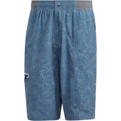 Adidas/阿迪达斯正品 SS23 反光印花男子户外运动短裤HR7136