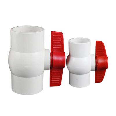 PVC开关球阀接头工厂直营