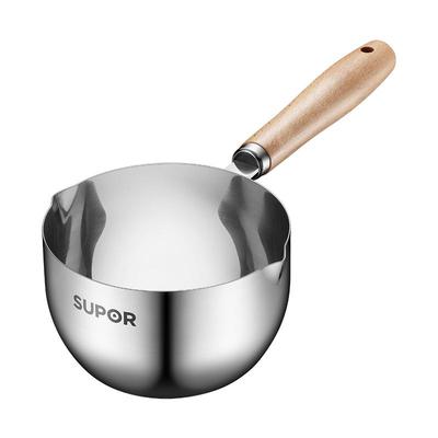 苏泊尔泼油小锅多功能不锈钢热油