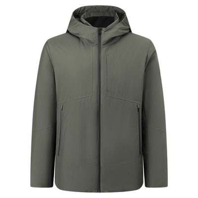 德鲨冬季新款连帽羽绒服男外套