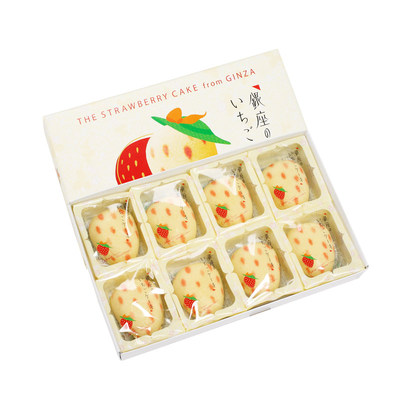 日本进口东京香蕉草莓夹心蛋糕