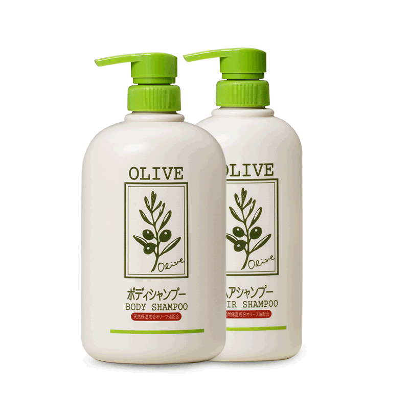 奥丽肤橄榄洗沐套装毛躁发质深层清洁敏感肌男女士通用日本进口