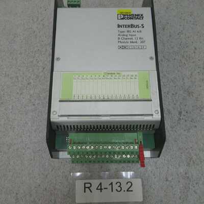 Phoenix Contact INTERBUS-S Ibs Ai 6/8 Analog Input 207 27809