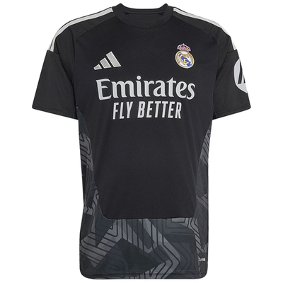 adidas阿迪达斯夏季男子皇马足球运动休闲圆领短袖T恤KC3988