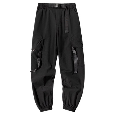 AOGZ工装裤男款百搭新款高级感束脚春秋加绒男士休闲裤子男生长裤