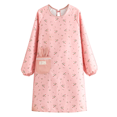 高端长袖防水罩衣新款护衣