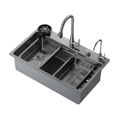 加厚集渣水槽厨房大单槽