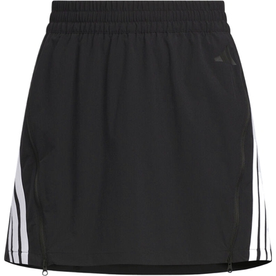 滔搏adidas阿迪达斯女子三条纹裙裤拉链运动休闲半身裙KB7603