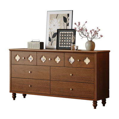 实木五斗柜2025新款客厅收纳柜