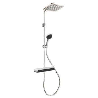 汉斯格雅hansgrohe小欧淋控柯洛梅达恒温置物台淋浴花洒26972007