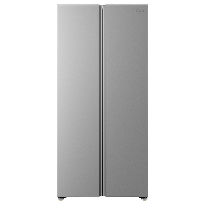 美的601双开门家用冰箱