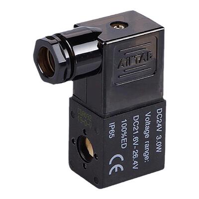 亚德客电磁气动阀4v210-08电磁阀线圈220v 24v 12v4v310-10电子阀
