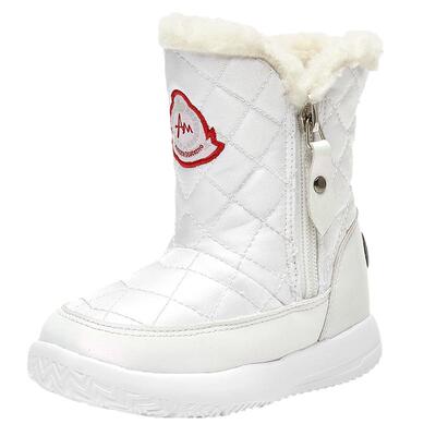 儿童羊毛棉靴保暖加厚男女学步鞋