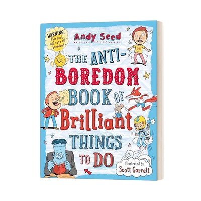 英文原版 The Anti-boredom Book of Brilliant Things To Do 驱赶无聊的绝妙书 英文版 进口英语原版书籍