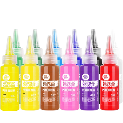 美邦祈富儿童丙烯颜料防水不掉色