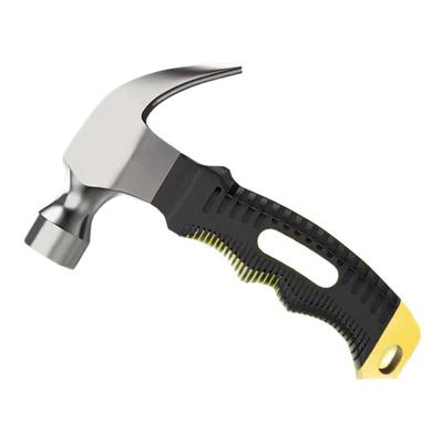 迷你羊角锤便携露营家用多功能铁小锤子木工防滑吸钉起钉耐用拔钉