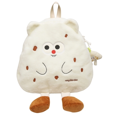 双肩包可爱小书包卡通毛绒背包