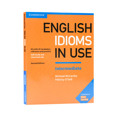 正版 English Idioms in Use Intermediate 剑桥中级英语惯用语 配答案