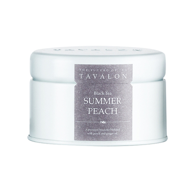 韩国TAVALON原装进口夏日蜜桃50g134g印度红茶水果下午茶罐茶新品