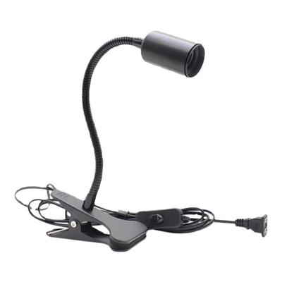 E27螺口灯夹子灯架万向软管开关