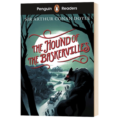 企鹅兰登YA小说分级读物 巴斯克维尔的猎犬 英文原版 The Hound of the Baskervilles 英文版青少年文学 英语分级阅读书籍