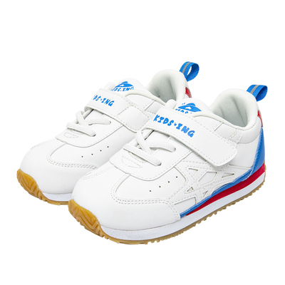 kidsing儿童运动鞋男童小白鞋春季新款女童软底休闲鞋阿甘鞋童鞋
