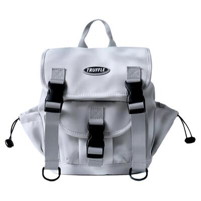 TRUFFLE潮牌新款轻便通勤小背包女外出秋游学生迷你双肩包男登山