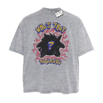 RC宝可梦vintage美式卡通情侣T恤