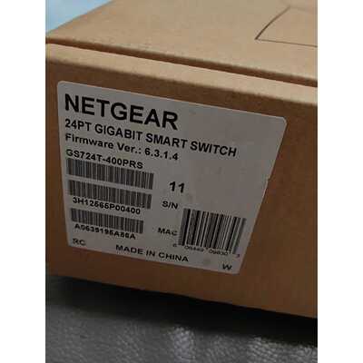 NETGEAR 网件GS724T-400PRS 24口千兆智