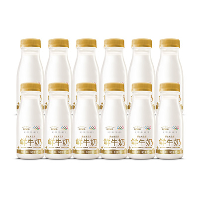 每日鲜语3.6g蛋白鲜奶185ml*12瓶