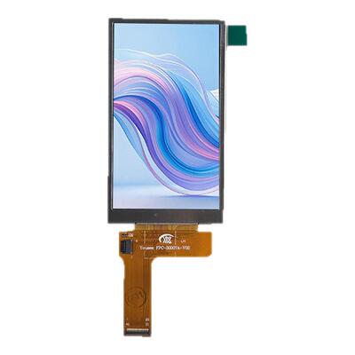 3寸480*854tft长条屏mipi接口40PIN 厂家定制排线多点触摸FT6336U