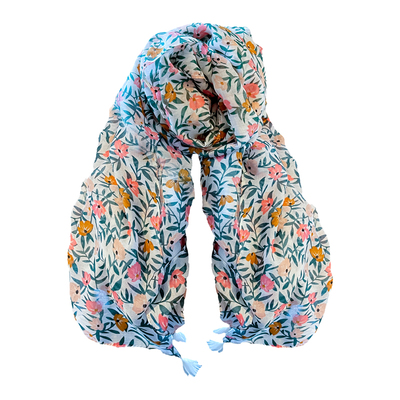 法式春夏轻薄速干流苏围巾披肩女